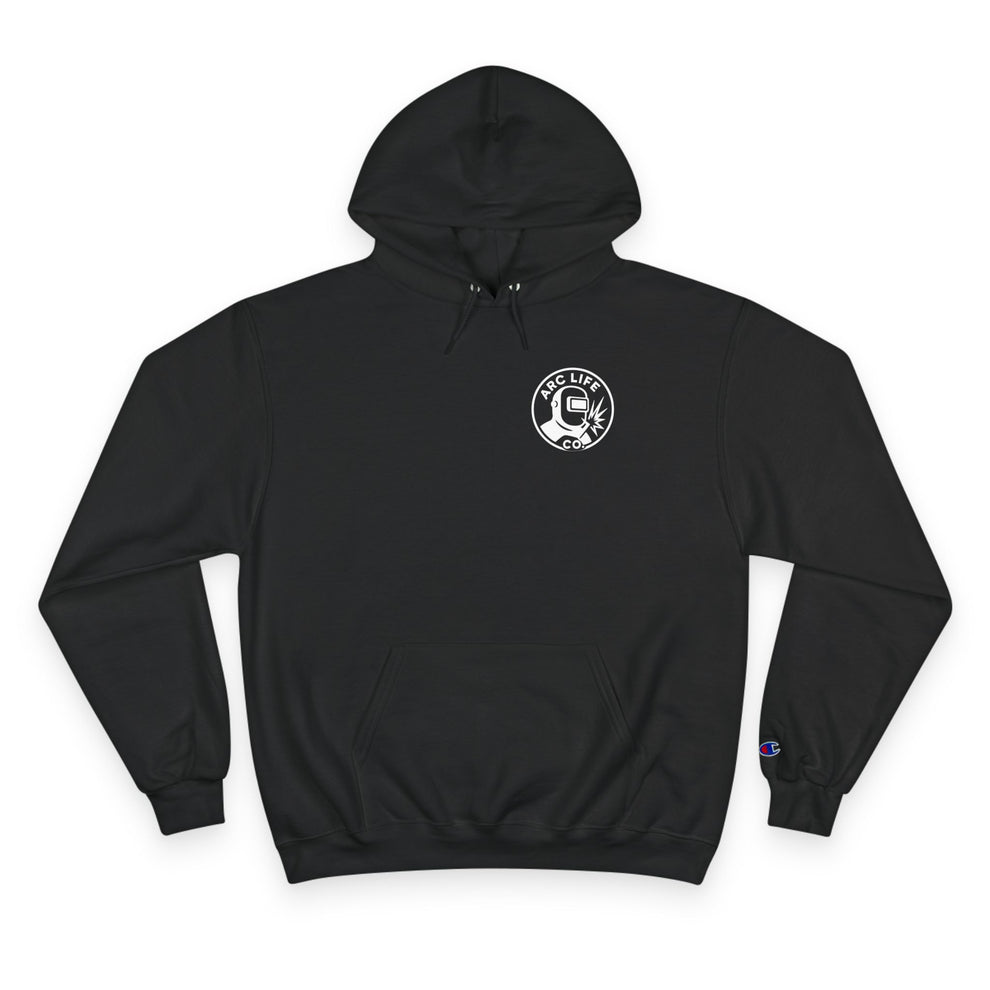 Tig Life Circle Logo Hoodie, Champion Pullover, Dark Color – Arc Life ...